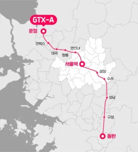 2기 GTX 노선 개통시기 정리 (GTX-A, B, C, D, E, F)
